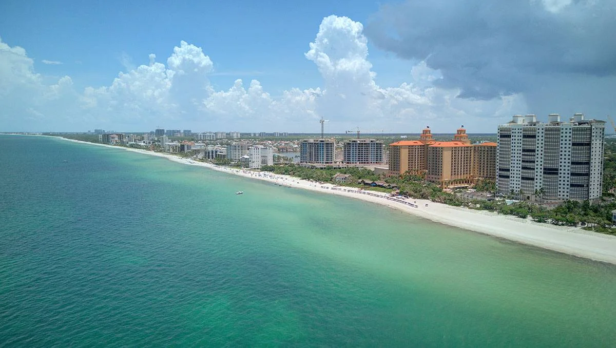 Vanderbilt Beach Blinds Built to Compliment Stunning Views | EV Blinds Inc